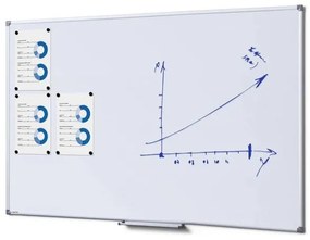 Popisovací magnetická tabule Whiteboard SCRITTO 100x150 cm