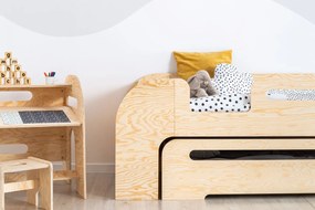Adeko Dětská dřevěná postel AIKO - 190x80