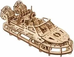 Ugears 3D dřevěné mechanické puzzle Rescue Hovercraft / od 14 let / 38