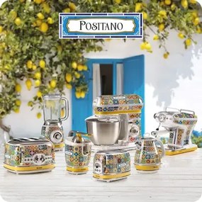Ariete Positano vícebarevná / Toustovač / 4 topinky / 1630 W / 6 úrovn