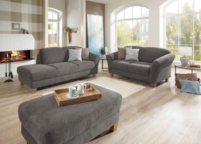 XXXLutz DVOUMÍSTNÁ POHOVKA, textil, šedá Sit & More - Pohovky - 000144005351