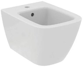 Ideal Standard i.Life S - Závěsný bidet, 355x480 mm, s přepadem, otvor pro baterii, bílá T459301