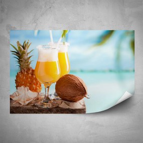 Plakát - Letní drink (60x40 cm) - PopyDesign