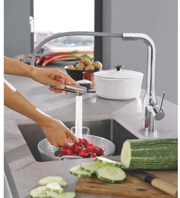 GROHE 30270000 - Dřezová baterie ESSENCE 348 mm lesklý chrom
