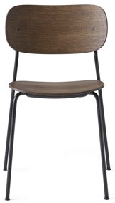 AUDO (MENU) Židle Co Chair, Black / Dark Oak