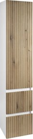 Aqualine Aqualine, PANEDA STRIP skříňka vysoká 35x165x31cm, dub emporio, levá/pravá, PN265