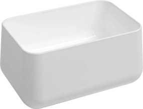 Isvea ALLEGRO keramické umyvadlo na desku 60 x 40 cm bílá 10AL66060