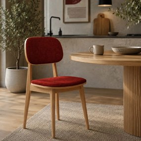 Židle LULA soft dub natural LUX camel 2