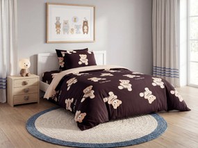 Dětské povlečení z mikrovlákna CUTE BEAR barevné Rozměr povlečení: 70 x 80 cm | 140 x 200 cm
