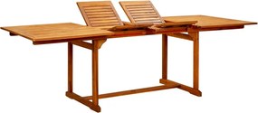 Zahradní jídelní stůl (160–240) x 100 x 75 cm masivní akácie 316566