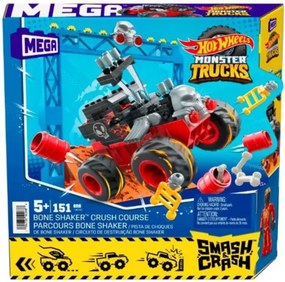 Stavebnice Hot Wheels Monster Trucks Bone Shaker HKF87