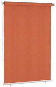 vidaXL Venkovní roleta 160 x 230 cm oranžová