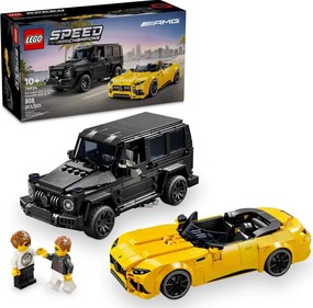 Lego stavebnice lego speed champions 76924 mercedes-amg g 63 a mercedes-amg sl 63