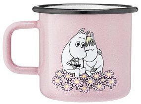 Hrnek Moomin Together 0,37l, růžový