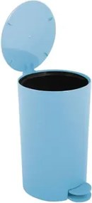 MSV OSAKI pedálový odpadkový koš 3 L matný světle modrý / plast