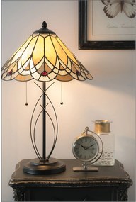 Stolní lampa Tiffany Peaceful - 40*60 cm 2x E27/60W