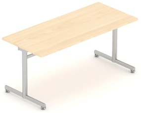 Konferenční výklopný stůl na kolečkách KOMFORT, 160x70x76cm
