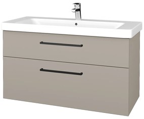 Dřevojas Koupelnová skříň Q MAX SZZ2 105 Varianta: N07 Stone / Úchytka T06 / N07 Stone