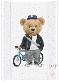 Oboustranná přebalovací podložka Comfort Fluffy Puffy Bart s pevnou deskou (50x70)