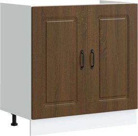 Kuchyňská skříň Kalmar Hnědý dub 80 x 46 x 81,5 cm 3315008