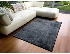 Vopi Kusový koberec Apollo soft antracit, 80 x 150 cm