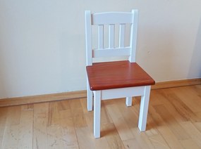 Via-nábytek Dětská židlička Povrchová úprava: Moření bílá - olše