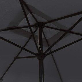 vidaXL Slunečník 200 x 300 cm pískově obdélníkový [44503] Barva: Červená