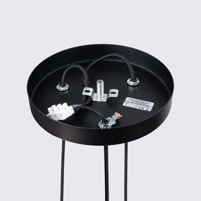 Sollux Lighting Závěsné svítidlo KARBON 3P černé