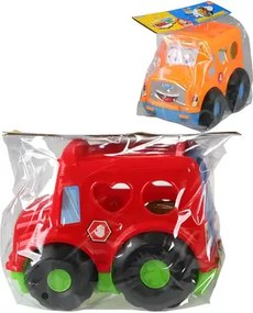 ORION Auto vkládačka tvarů / Vkládačka / 6 dílků / 2 barvy / od 12 měs