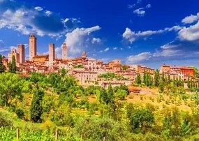 ENJOY Puzzle San Gimignano, Itálie / 1000 dílků / od 14 let