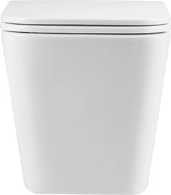 Erga Mery+, závěsná WC mísa 515x360x360mm, Rimless Tornado 2 + toaletní sedátko s pomalým zavíráním, bílá, ERG-V03-MERY-TO2-WH