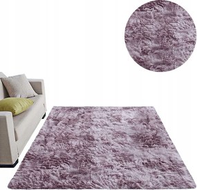 Strado Koberec Ombre Shaggy Strado 250x350 OmbrePurple (Růžový)