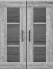 Skříň highboard šedá sonoma 69,5 x 34 x 180 cm kompozitní dřevo 3198239