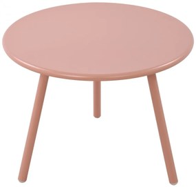 Konferenční stolek Minot - v45 x Ø60 cm - Růžová