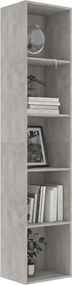 vidaXL Knihovna 40 x 30 x 189 cm dřevotříska [800958] Barva: šedá sonoma