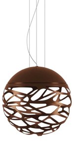 Lodes 14123 3500 Kelly Medium Sphere 50, závěsné svítidlo 3x23W LED, bronz, prům. 50cm