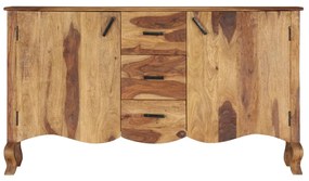 vidaXL Příborník 145 x 40 x 80 cm masivní sheeshamové dřevo