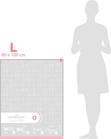 Vakuový úložný pytel Compactor Bag Aspispace L 120 litrů, 80 x 100 cm