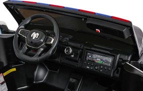 Elektrické autíčko RAM 3500 policejní černé