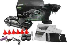 AMEWI RC Drift Muscle Car černá / 4WD / 1:20 / RTR / LED podsvětlení