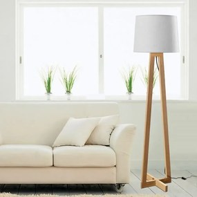 Dřevěná stojací lampa Alma 31