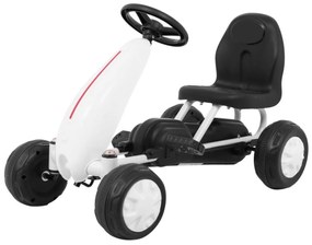 Dětská motokára GoKart Bílá