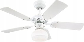 Ventilátor Stropní Ventilátor Lustr Lampa Radiance Bílá