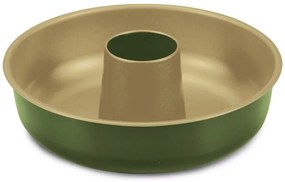 Guardini Forma na bábovku 25 cm Barva: zelená a zlatá