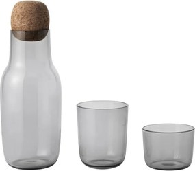 Muuto Sklenice Corky Glasses, nízké grey, set 4 ks