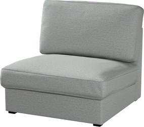 Potah na neskládací křeslo IKEA Kivik barva modrá látka pletený vzor