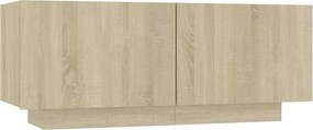 Noční stolek dub sonoma 100 x 35 x 40 cm kompozitní dřevo 3082768