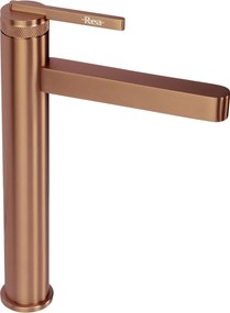 Rea, Koupelnová baterie Rea Grace Brush Copper High, REA-B8941
