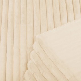 Plyš/umělá kožešina PL-009 Světle béžová - šířka 150 cm