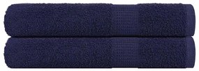 Ručníky FROGN 2 ks tmavě modré 100x200 cm 360 g/m² 136794
